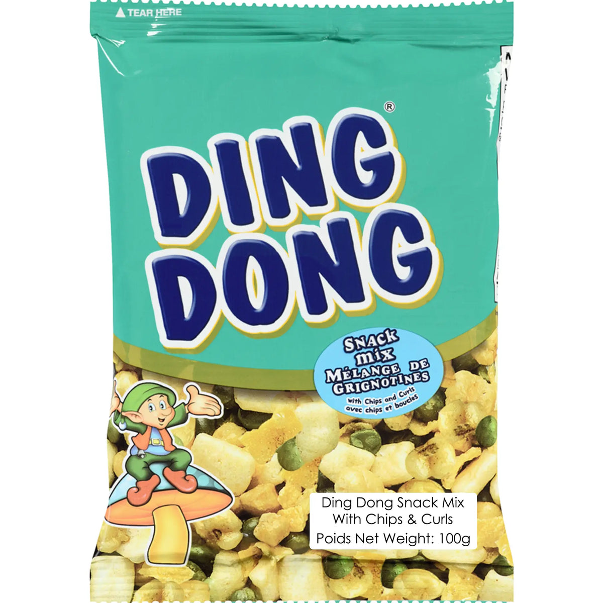 Ding Dong - Snack Mix with Chips & Curls 100g | Haisue