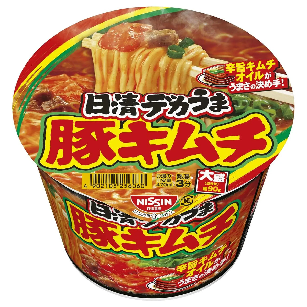 Nissin - Dekauma Noodle (Pork Kimchi) 101g – Haisue
