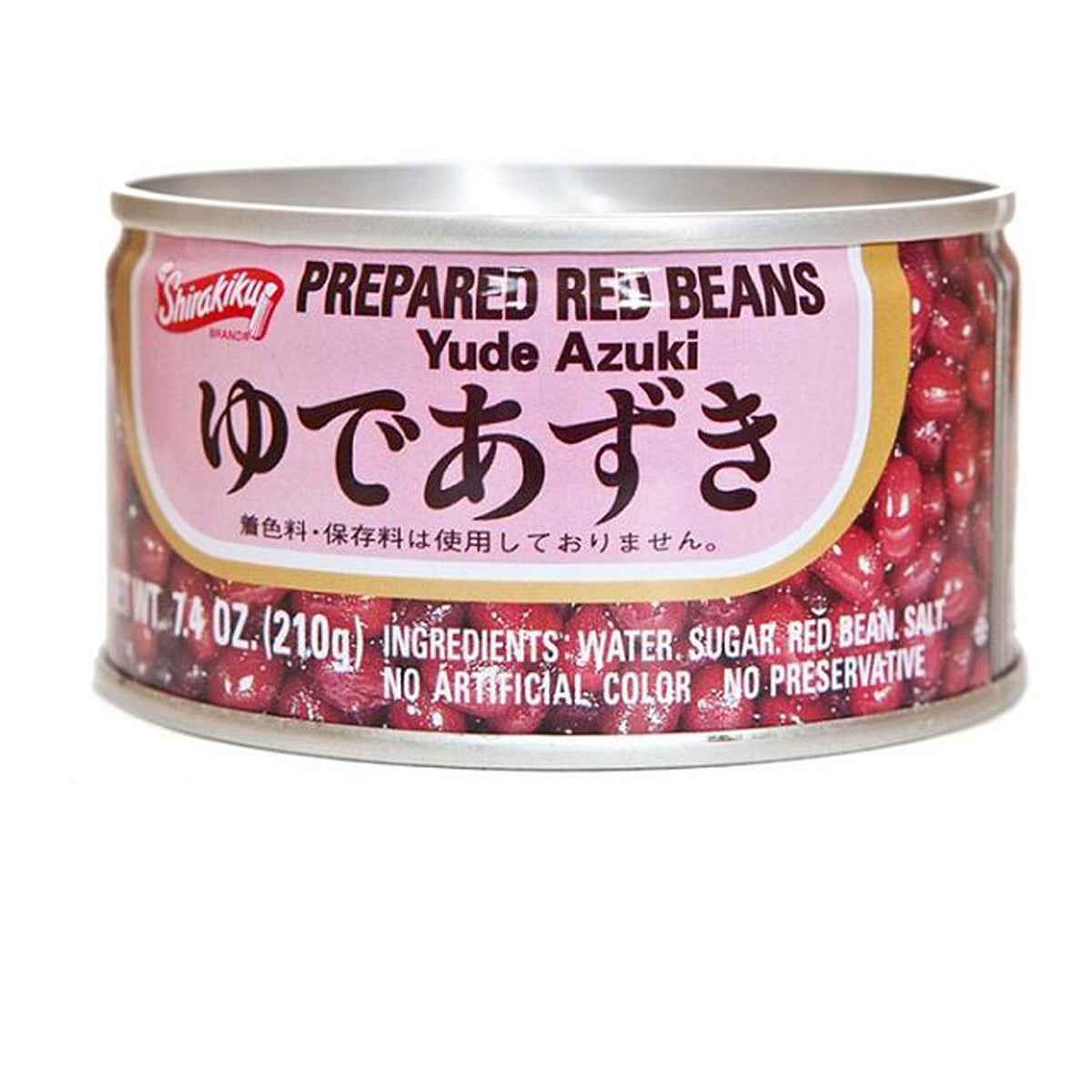 Shirakiku - Sweetened Red Bean (Yude Azuki) 210g | Haisue
