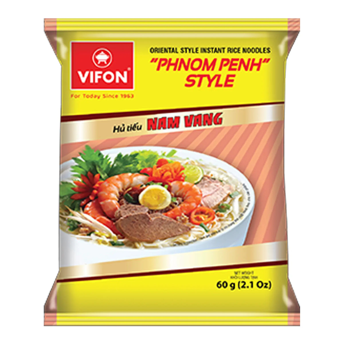 Vifon - Instant Rice Noodles Phnom Penh Style 60g | Haisue