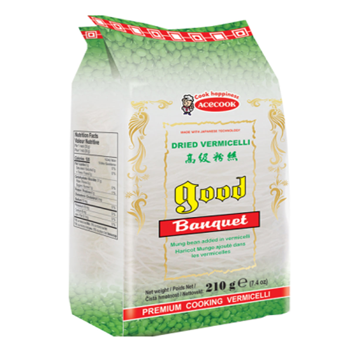 Acecook - Dried Mung Bean Vermicelli 210g – Haisue