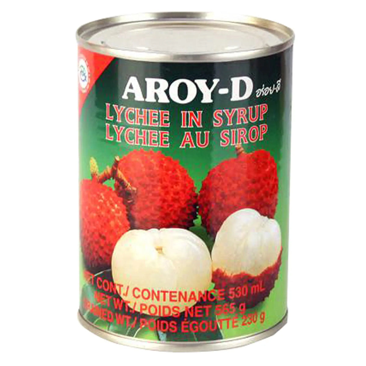Canned Lychee - Aroy-D - Lychee in Syrup 530ml - – Haisue