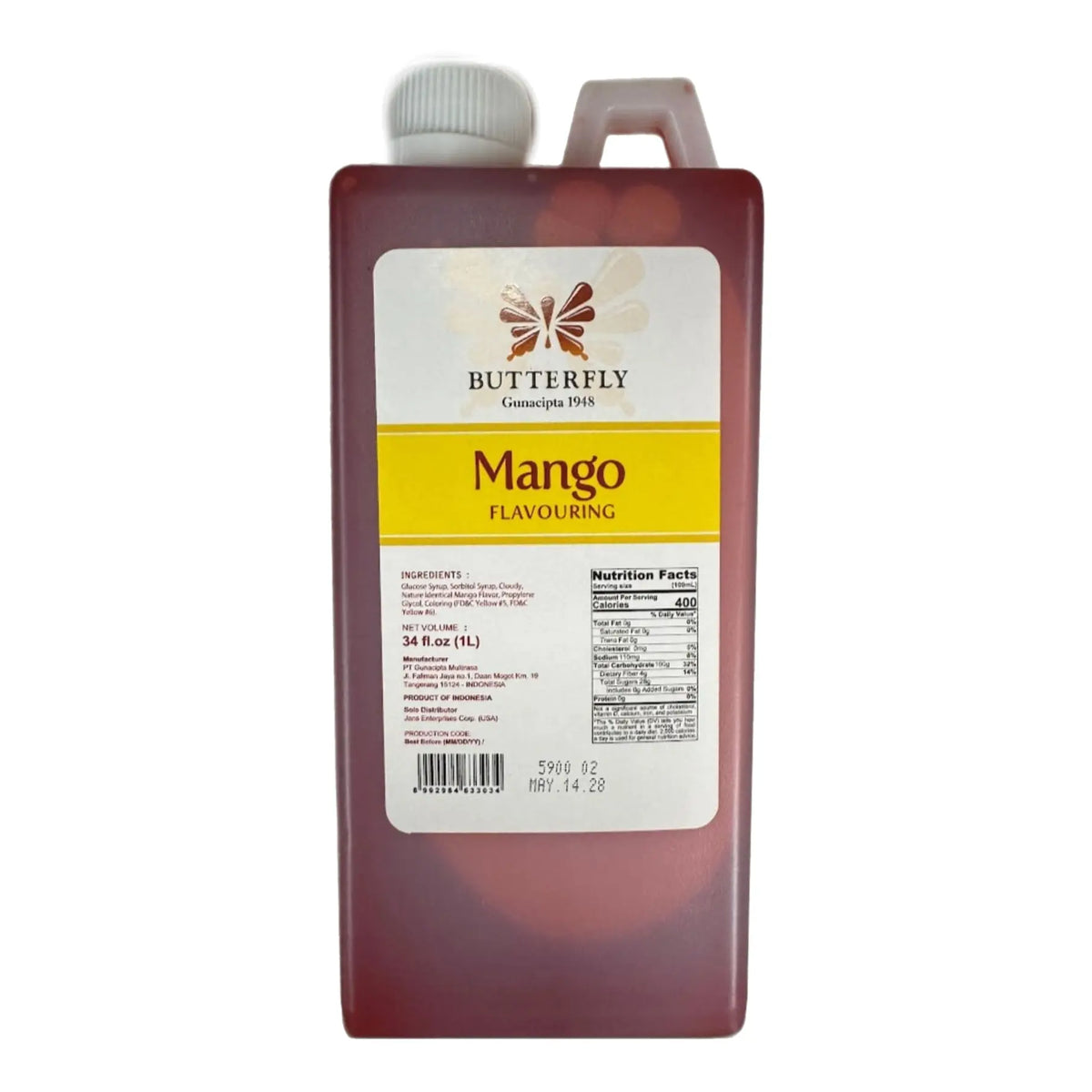 Butterfly - Mango Flavouring Extract Paste 1L – Haisue
