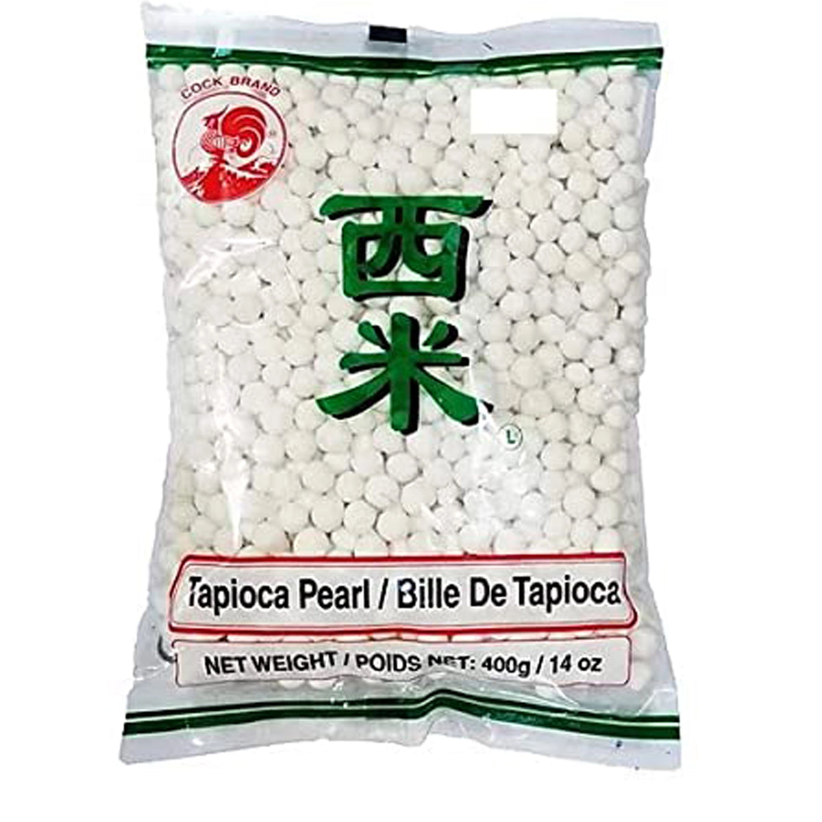 Cock Brand - Tapioca Pearl (Large) 400g | Haisue