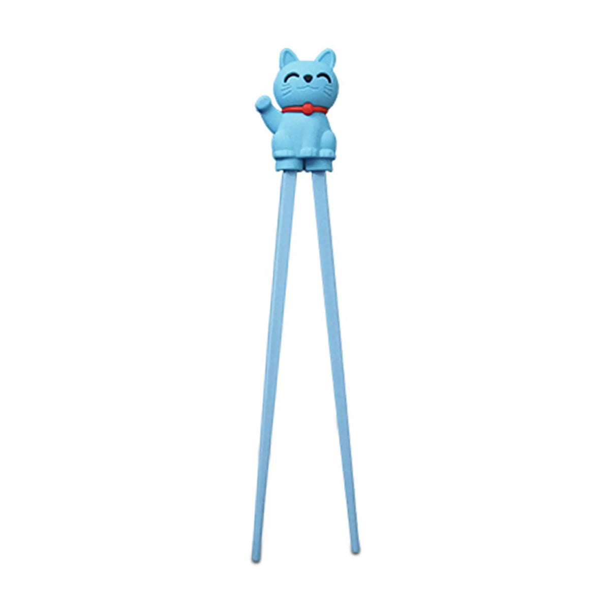 EMF - Plastic Learning Chopsticks & Silicon Grip (Cat) 22.5cm | Haisue