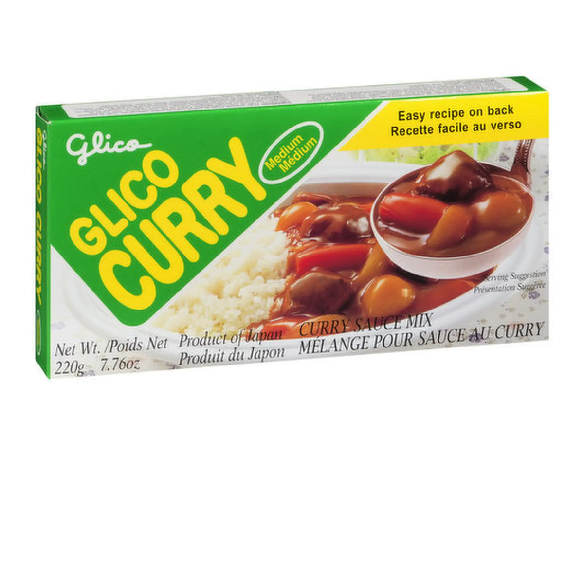Glico - Curry Sauce Mix (Medium) 220g | Haisue
