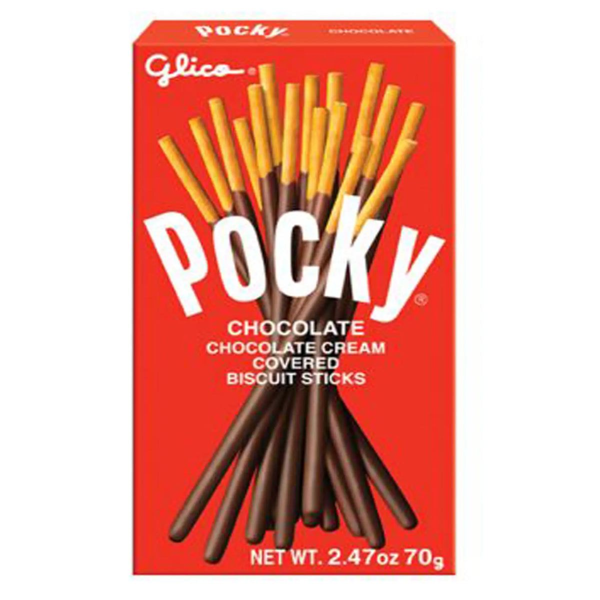 Glico - Pocky Biscuit Sticks Chocolate Cream Coated 70g | Haisue