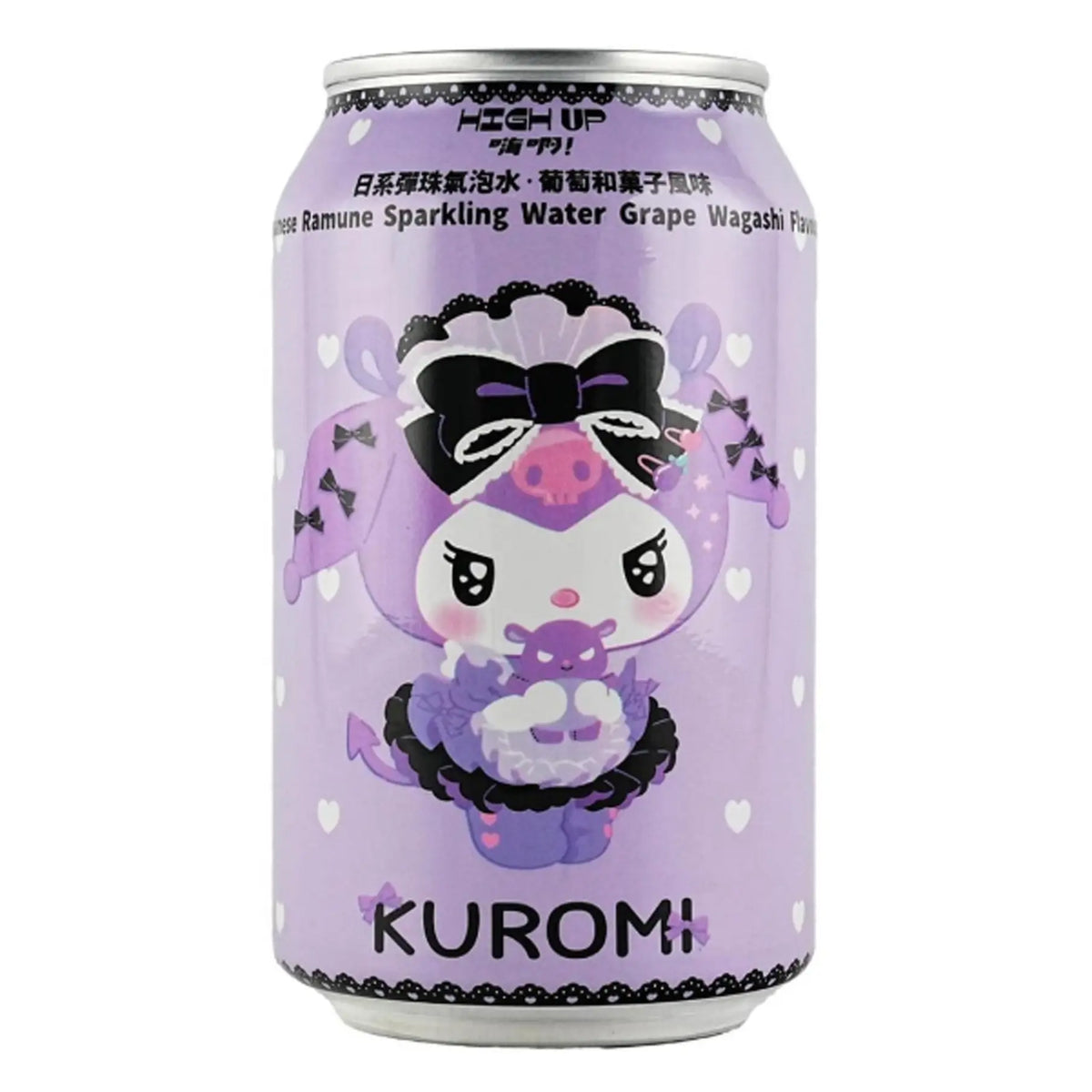 High Up - Kuromi Japanese Ramune Sparkling Water (Grape Wagashi) 330ml ...