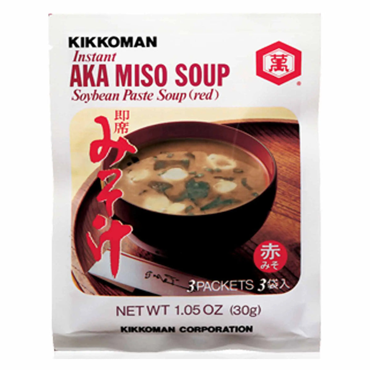 Kikkoman - Instant Aka Miso Soup 30g - - Shop Instant Soup Online – Haisue
