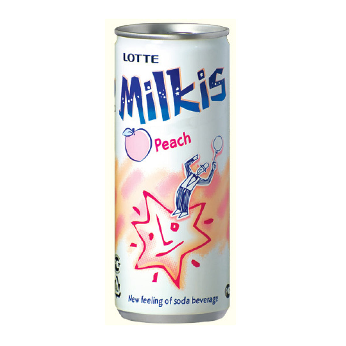 Lotte - Milkis (Peach) 250ml - Shop Korean Drinks Online – Haisue