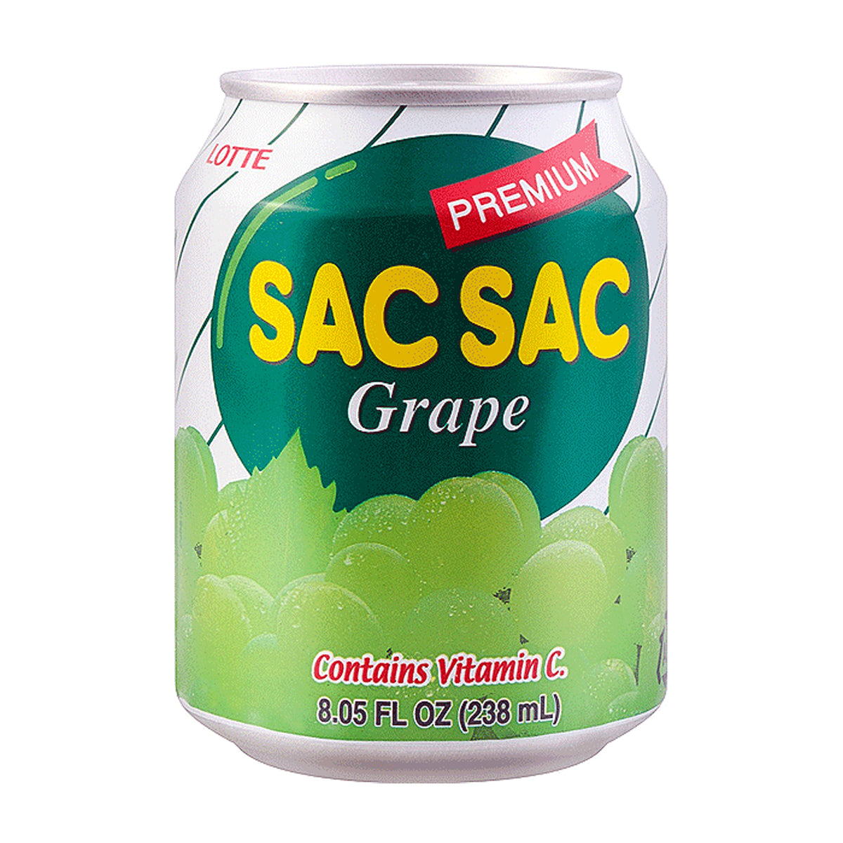 Lotte - Sac Sac Grape Drink 238ml | Haisue