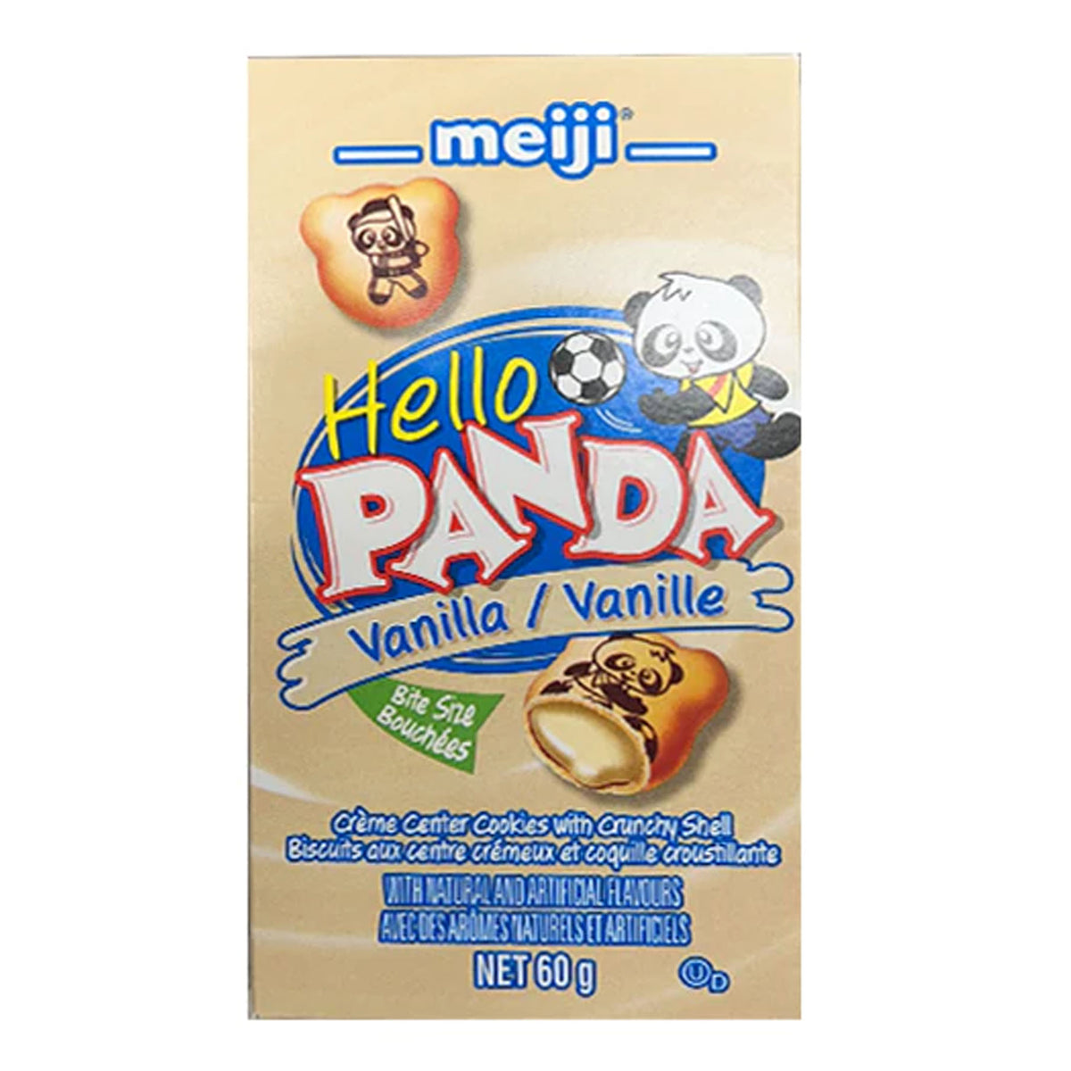 Meiji - Hello Panda Biscuits with Vanilla Flavored Filling 20x60g – Haisue