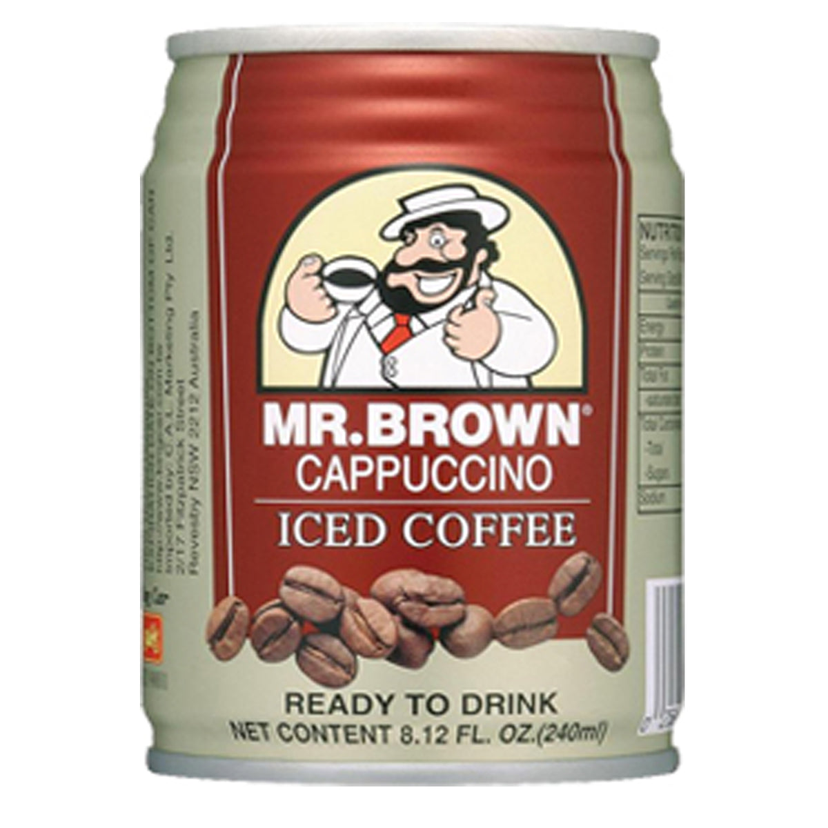 Mr. Brown - Cappuccino Iced Coffee 240ml | Haisue