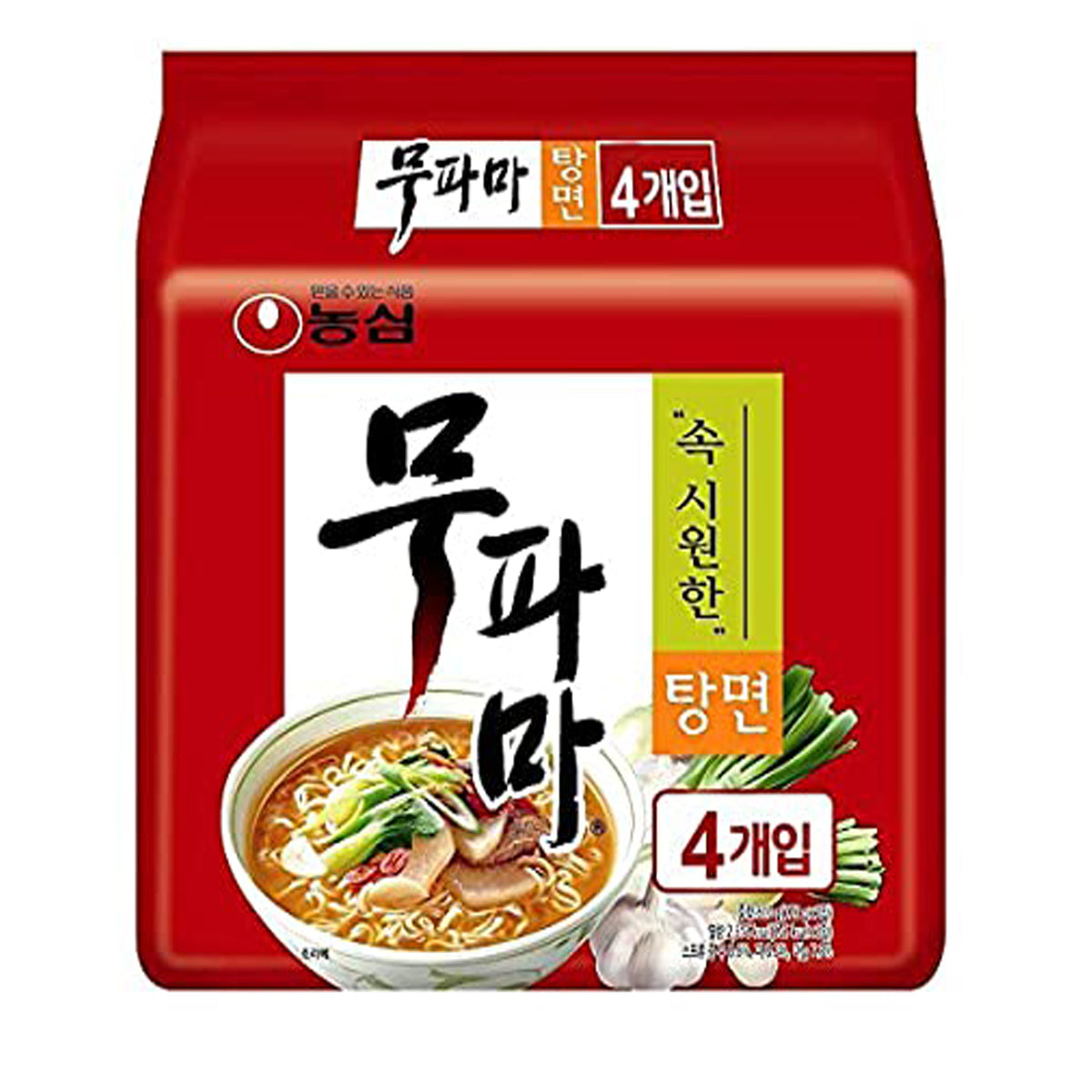 Nongshim - MuPaMa TangMyun Noodle Soup 4x122g | Haisue