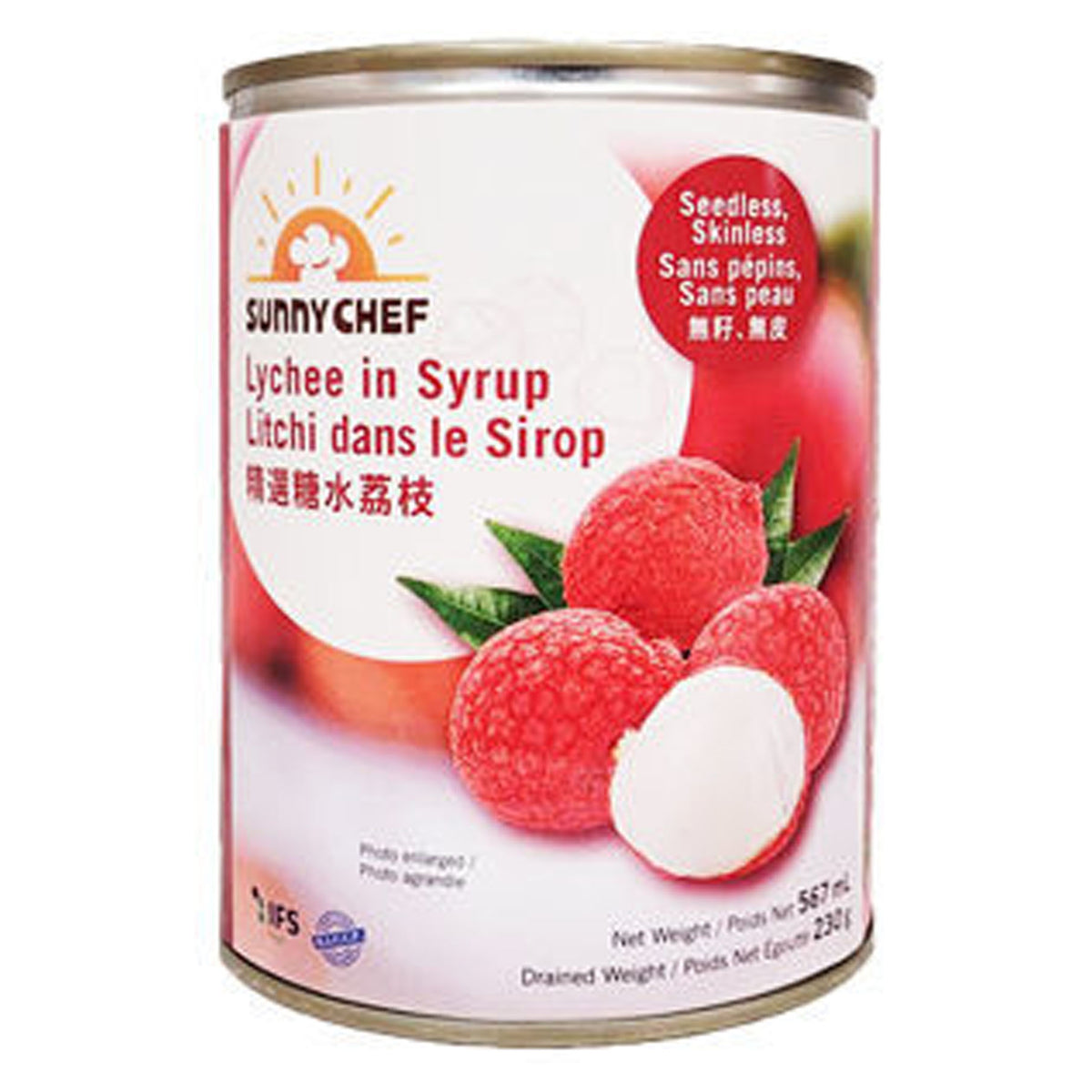 Sunny Chef - Lychee in Syrup 567ml | Haisue