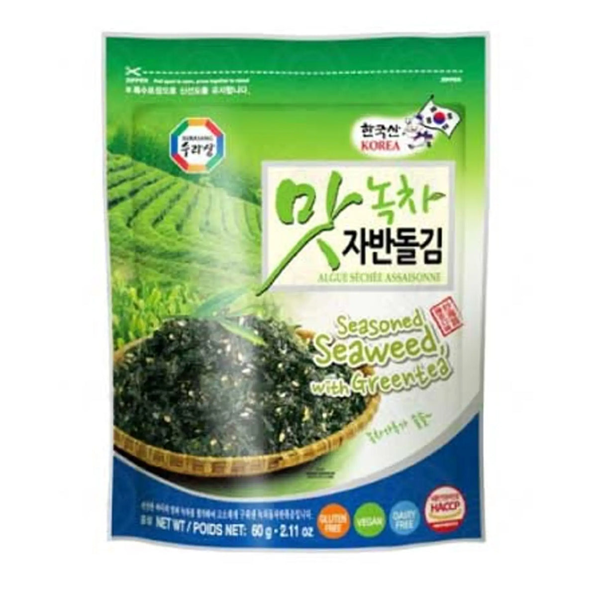 Surasang - Seasoned Seaweed with Green Tea 60g | Haisue