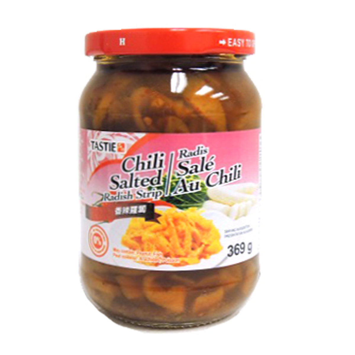 Tastie - Chili Salted Radish Strip 369g - - Shop Chinese Ingredients ...
